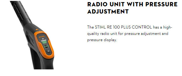 STIHL RE 100 Plus Control Pressure Washer - RTC Groundcare Ltd.
